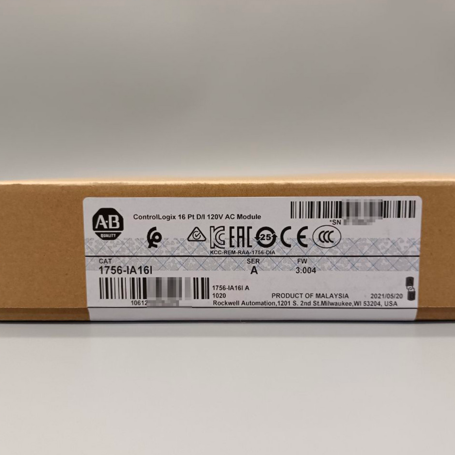 New Allen-Bradley 1756-IA16I /A ControlLogix 16 Pt D/I AC Input Module ...