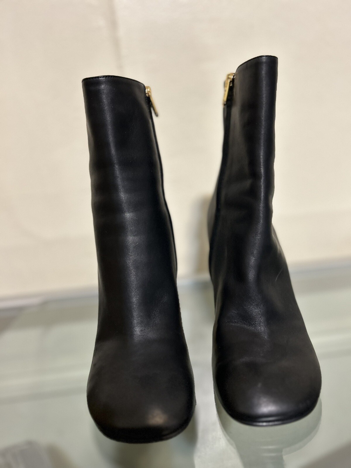 Fendi First Black leather High heeled ankle bootsEU40… - Gem