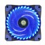 Computer Case PC BLUE Cooling Fan LED 120mm Cooler Quiet Fan | eBay
