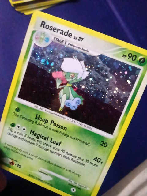Pokémon TCG Roserade Secret Wonders 17/132 Holo Holo Rare for sale ...