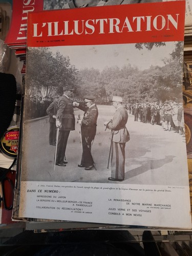L'Illustration No 5145 de oct 1941 - Général Dentz | eBay