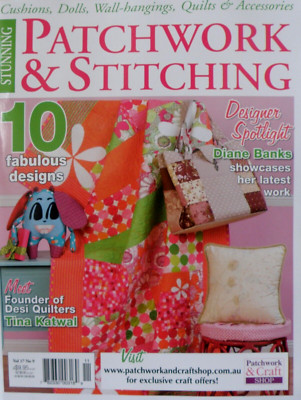 Patchwork & Stitching Magazine Vol 17 No 9 - SAVE 25% Bulk Magazine ...