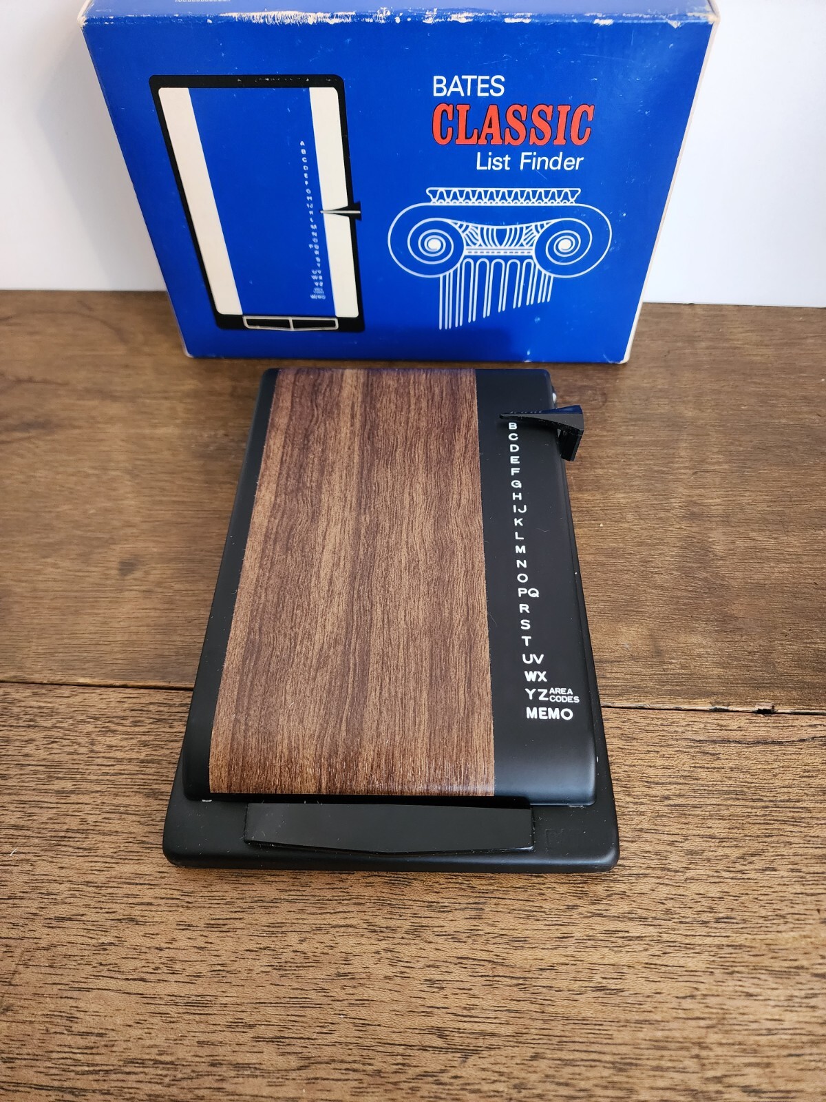 Vintage Bates List Finder Secretary Classic Model Metal Address Book ...