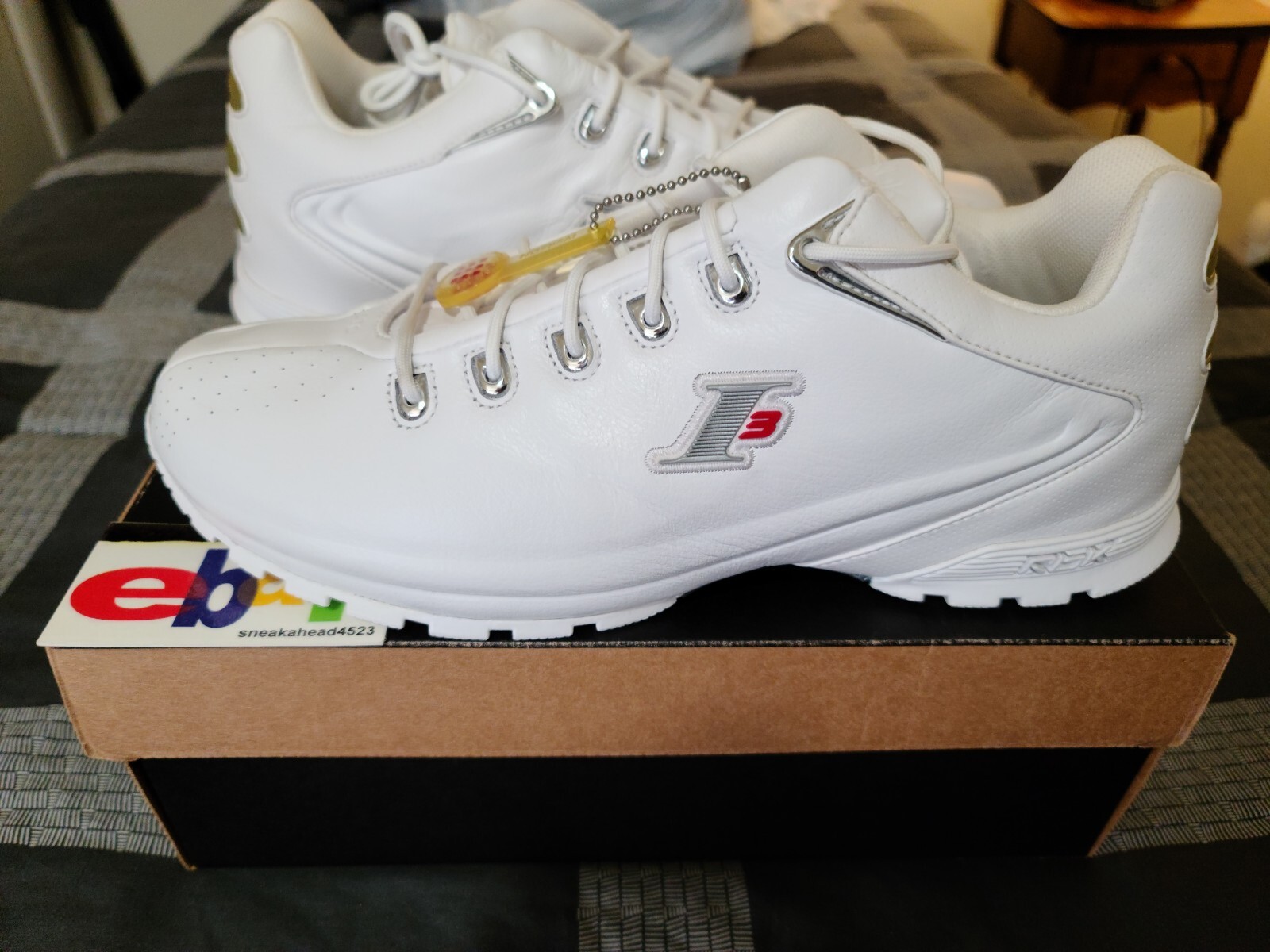 Reebok I3 TRAINER III 2004 WHITE/SILVER-RED 4-100629 used size 10 | eBay