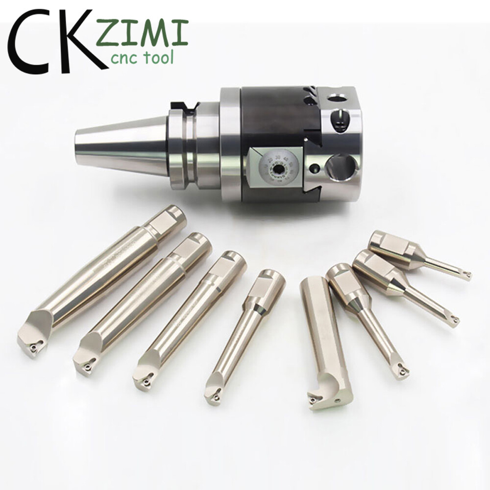 BT40-NBH2084 Fine Boring Head NT40 CAT40 MT3 R8 Tool Holder+8Pcs 20mm ...