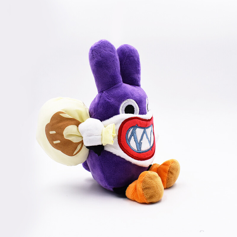 9" Super Mario Bros Thief Nabbit Rabbit Plush Toys Soft Stuffed Doll | eBay