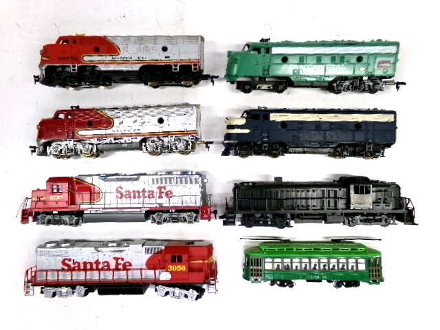 Lot of (8) HO train engines (lot 2374) | eBay