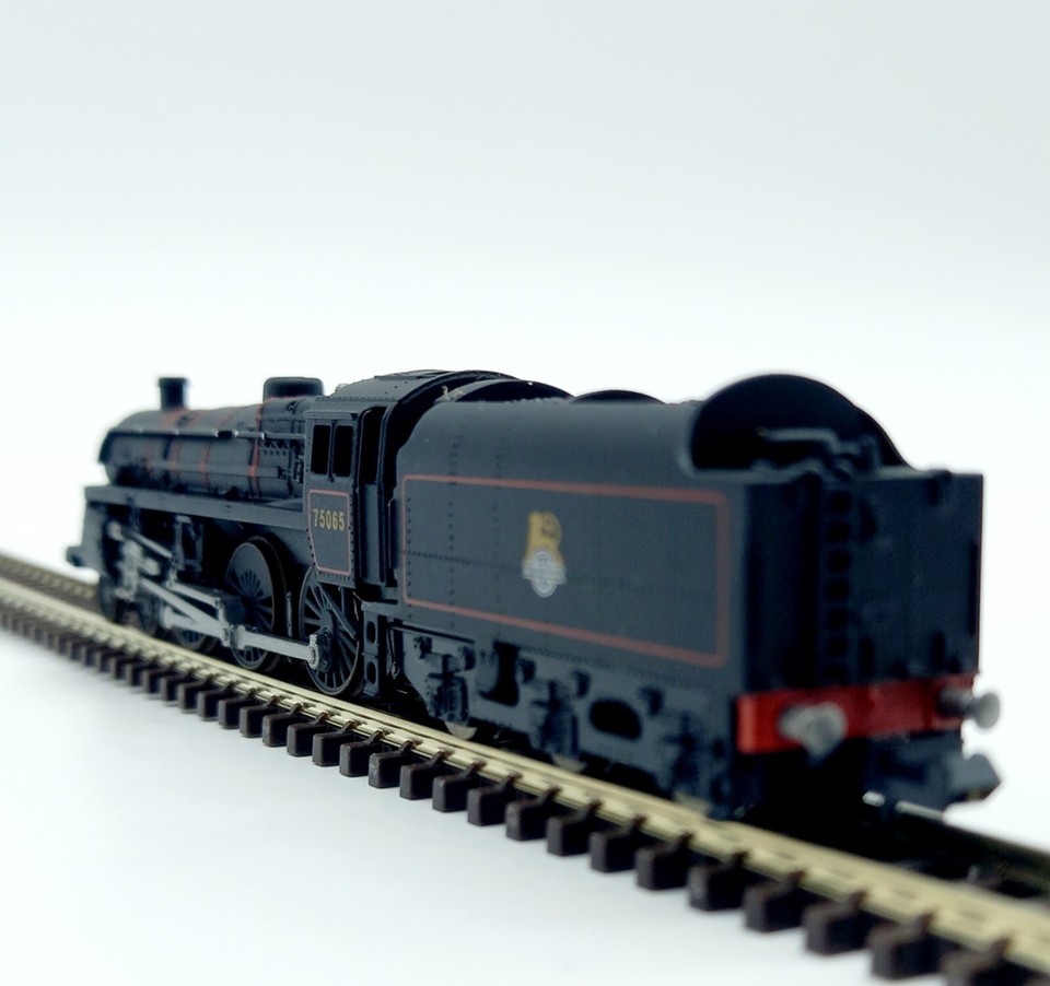 N Gauge Scale British Railways 4MT Steam Locomotive Train | eBay