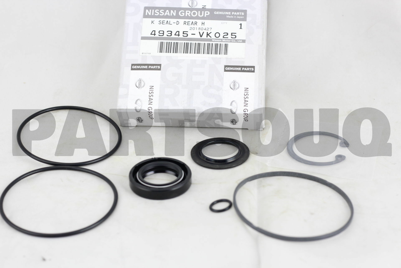 49345VK025 Genuine Nissan SEAL KIT-PINION,POWER STEERING GEAR 49345 ...
