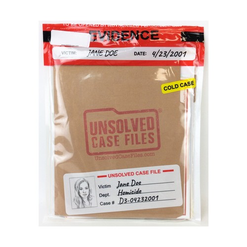 Unsolved Case Files Board Game Unsolved Case Files - Jane Doe Bag EX 850013848027| eBay