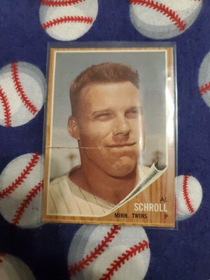 1962 Topps Al Schroll Minnesota Twins #102(Z) | eBay