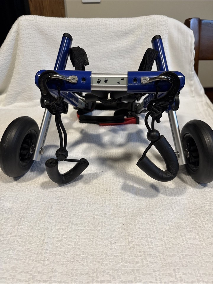 Walking Wheels Adjustable Rear Leg Wheel Chair For Handicap Pets | eBay