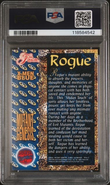 1994 Marvel Universe '94 Flair Mutant Genesis Rogue PSA 9 Mint | eBay