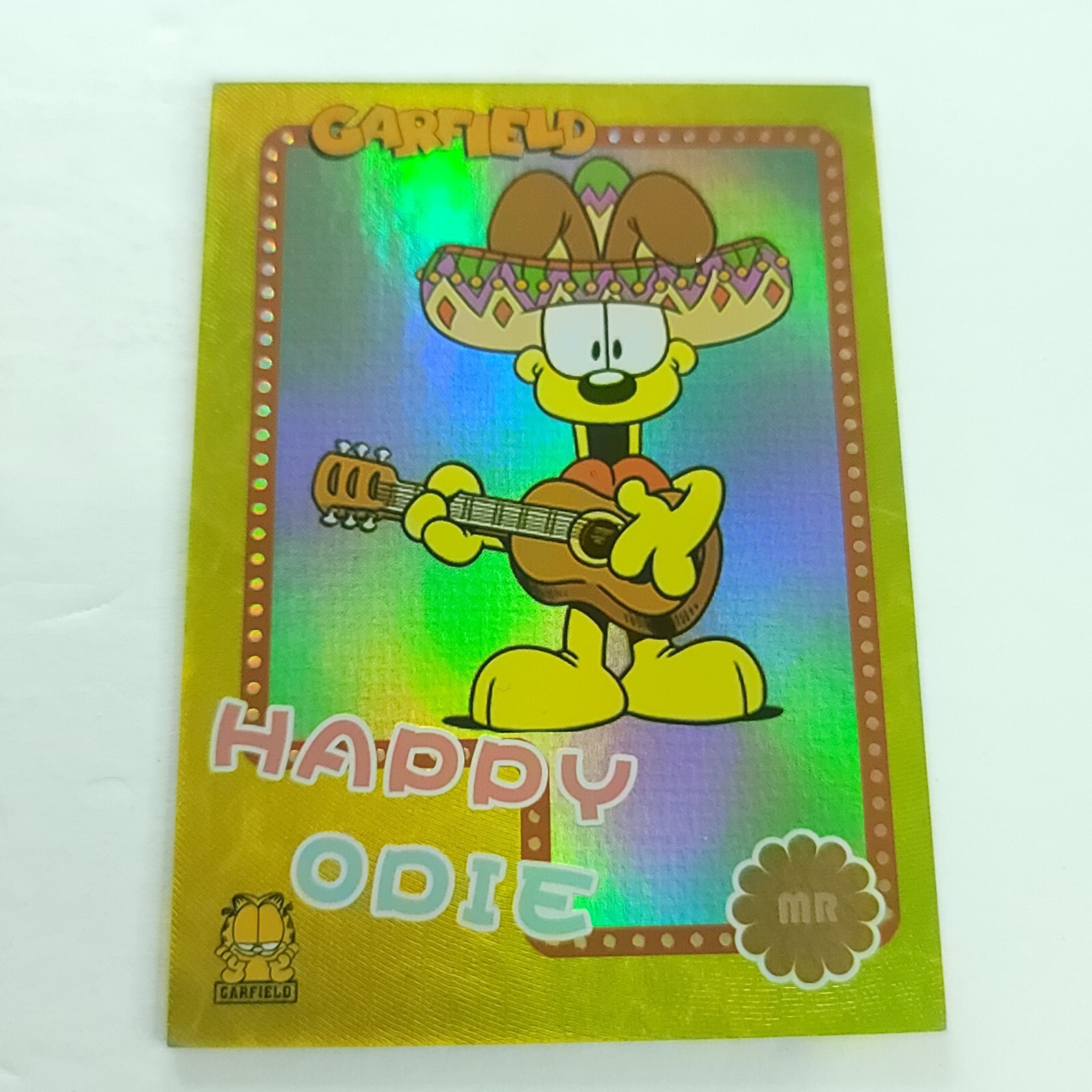 2023 Garfield Odie Happy Life Guitar Trading Card Kayou Animation Gold ...