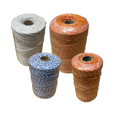 Electric Fence Poly Wire Fencing 200m 250m 500m Length 3 Strand 6 ...