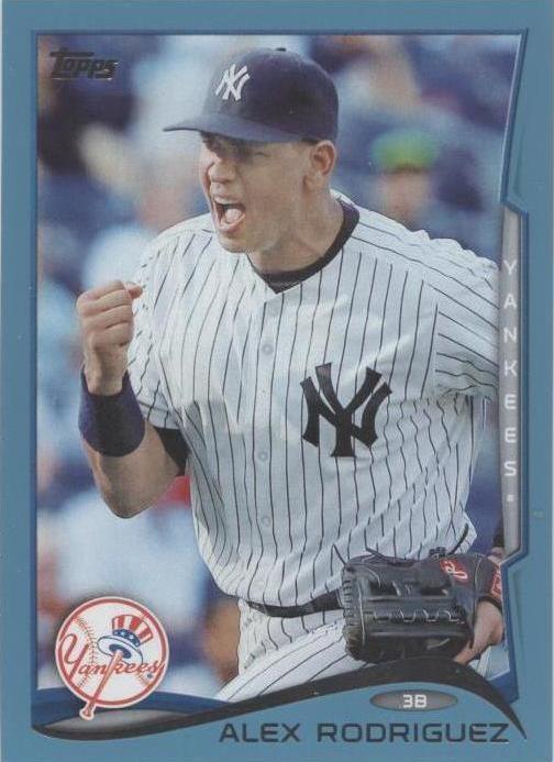 2014 Topps - Alex Rodriguez #168 Blue for sale online | eBay