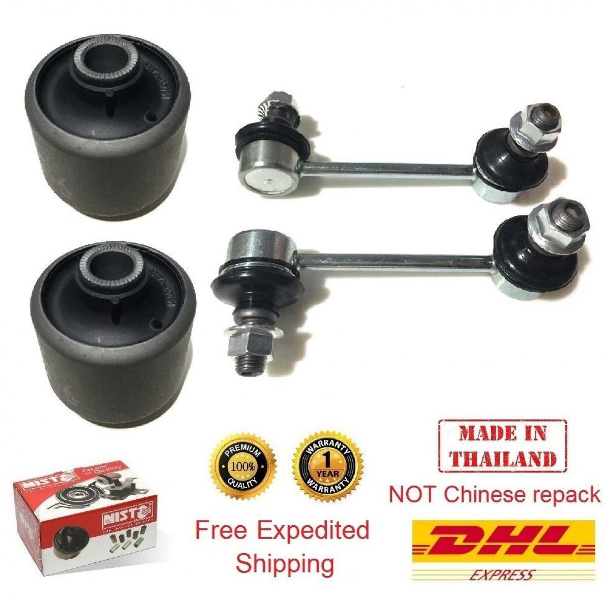 2 STRUT ROD BUSH 2 FRONT STABILIZER SWAY BAR LINK FIT LEXUS LS400 1994 ...