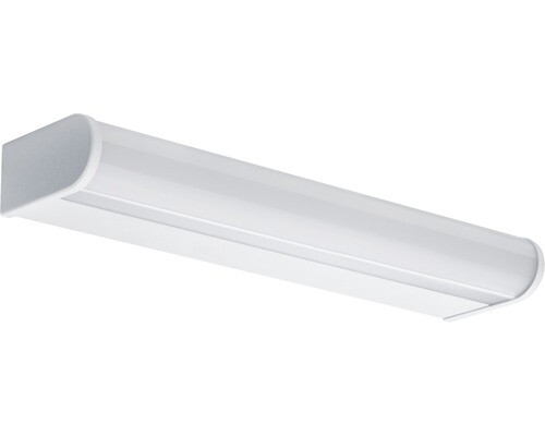 LED Wandleuchte IP44 9W 550 lm 3000 K warmweiß Arneb weiß B 326 mm ...