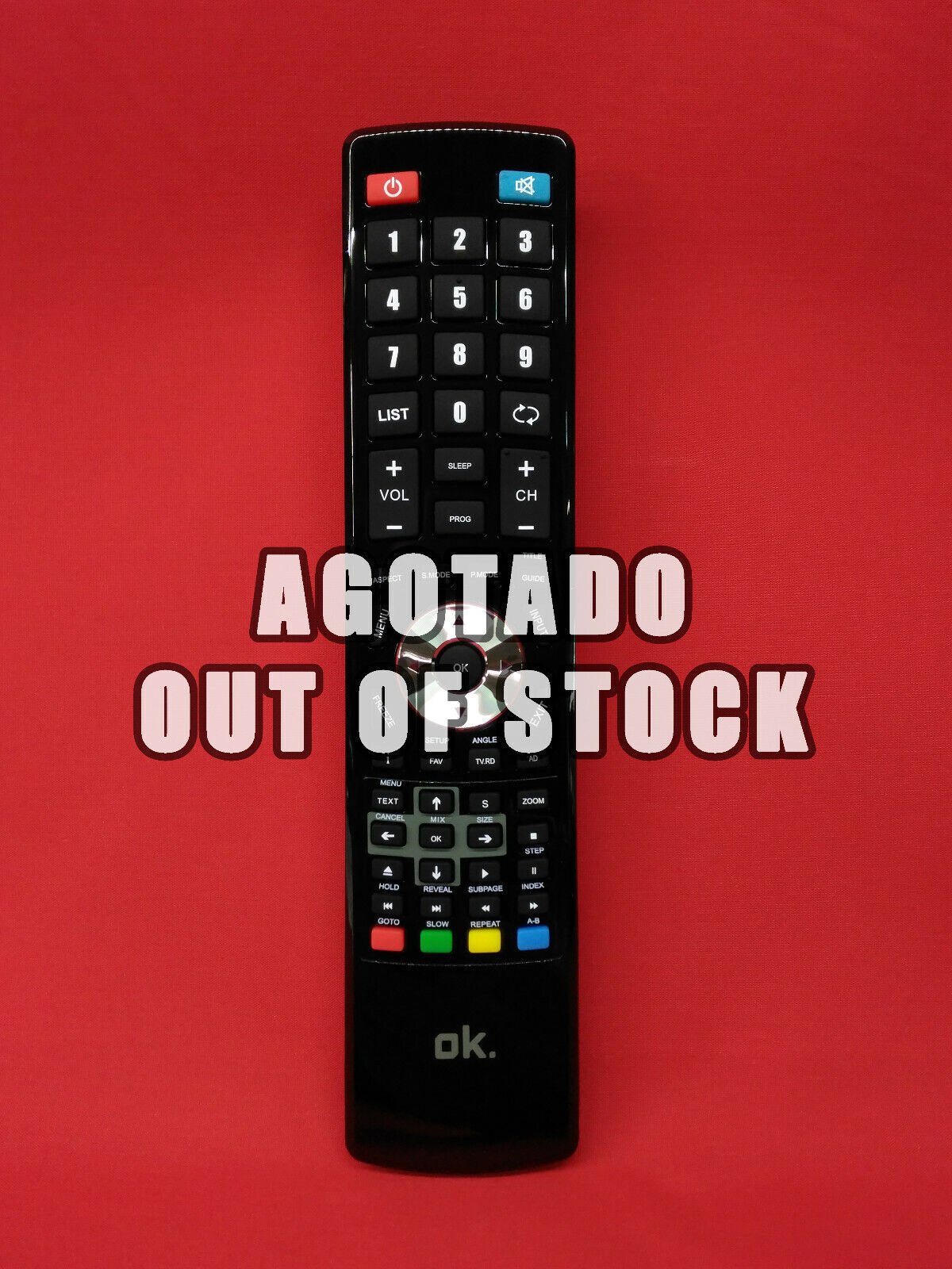 AUSTAUSCHBARE Fernbedienung für LED-Fernseher OK. // TV-Modell: OLE ...