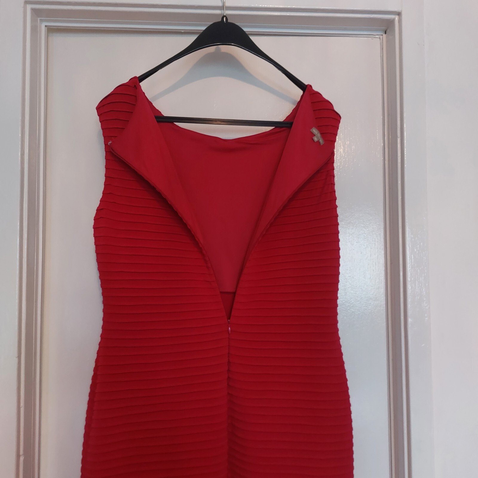 M&Co fusha pink ribbed dress worn once size 18 | eBay UK