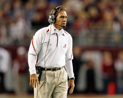 Alabama Coach NICK SABAN Glossy 8x10 Photo College Football Print ...