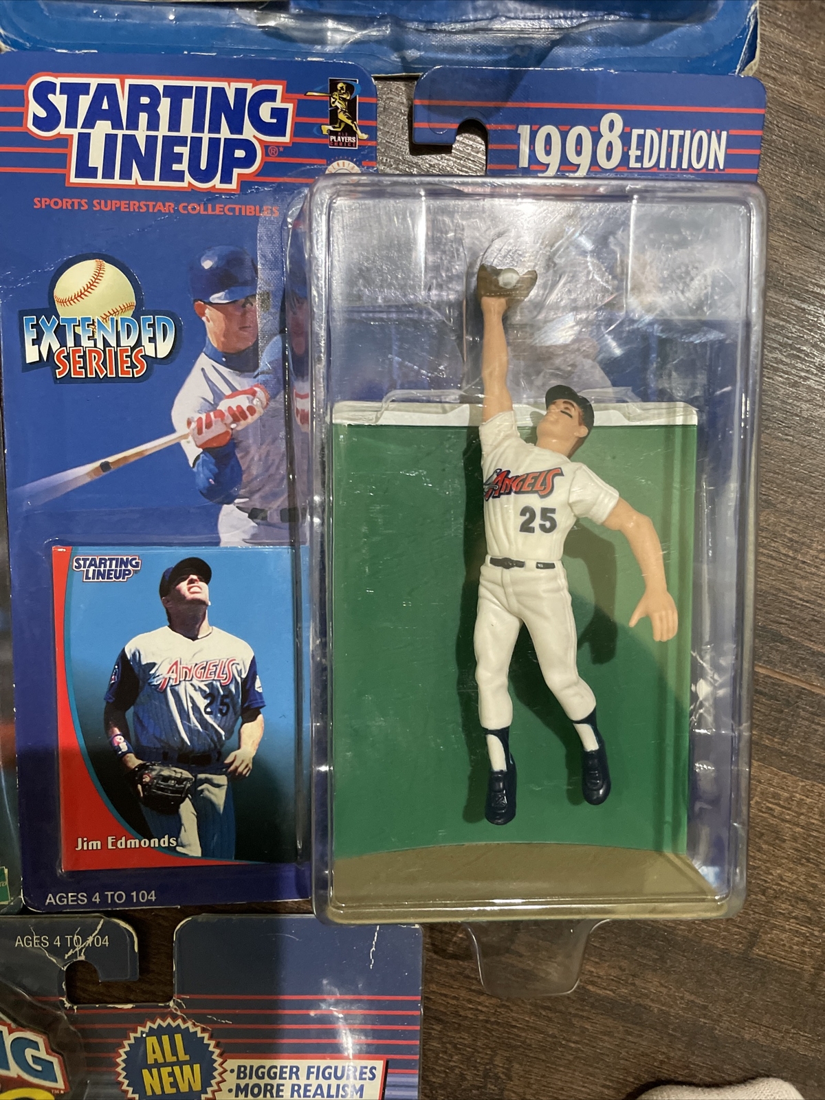 Lot of 5 Starting Lineup A.Rodriguez S.Finley J.Edmonds Bo Jackson ...