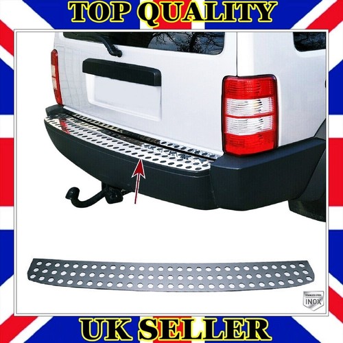 For DODGE NITRO 2007-UP Chrome Rear Bumper Protector GLOSSY S.STEEL ...