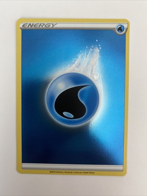 Pokemon - Water Energy - Reverse Holo - Champion's Path | eBay Australia