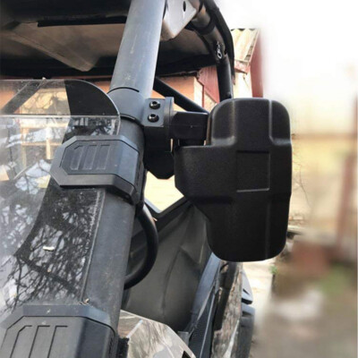 2x Side Folding Rear View Mirrors For Can-Am Defender HD8 HD10 HD5 Max ...
