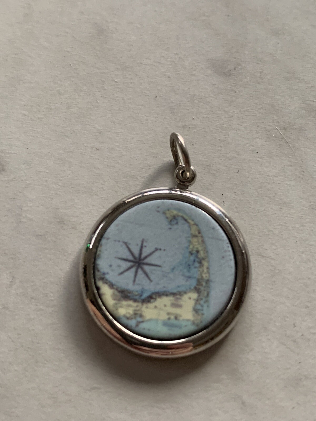 Cape Cod Chart Pendant - Gem