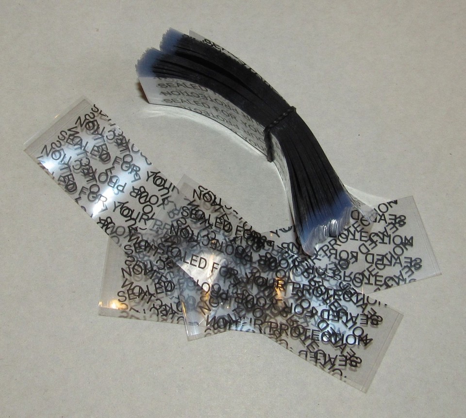 Heat Shrink Wrap Band Round Bottle Tamper Seal 66mm x 28mm - SAFETY | eBay