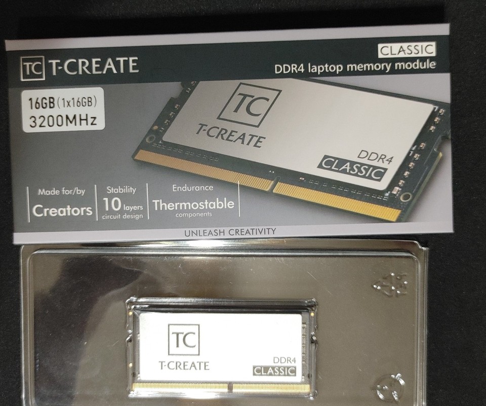 T-Create DDR4 3200 Laptop RAM 16GB ttccd416g3200hc22-s01 | eBay