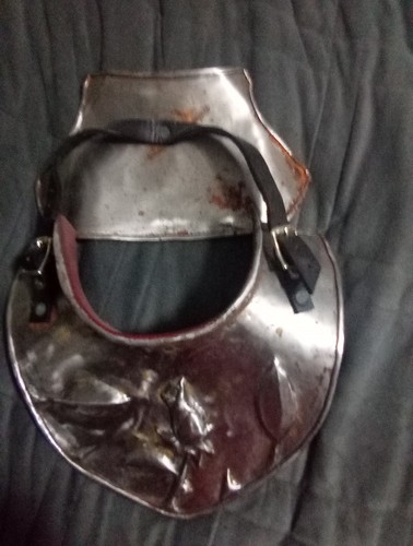 Make Me An Offer.. Medieval Steel Gorget Neck Armor with Adjustable ...