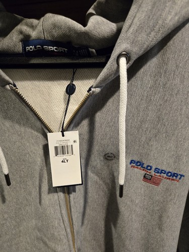 Men's Big and Tall RL Gray Double- Knit full length Jogging Suit Size ...