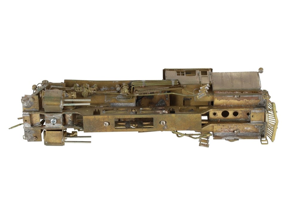 Huntington Model Works HO Scale BRASS CNJ 4-6-4T H-1S Steam Locomotive ...