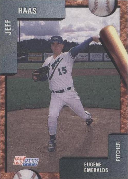 1992 Fleer ProCards Minor League - Jeff Haas #3025 (RC) for sale online ...