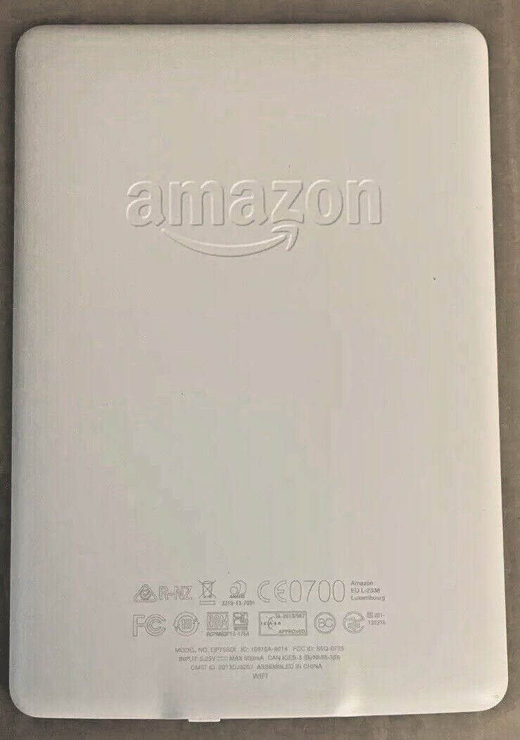 Amazon Kindle Paperwhite 7th Gen E-Book Reader 6" WiFi 300ppi 4GB - WHITE