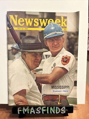 H2 1964 MISSISSIPPI Summer 1964 NEWSWEEK Magazine July 13 Newsstand No ...