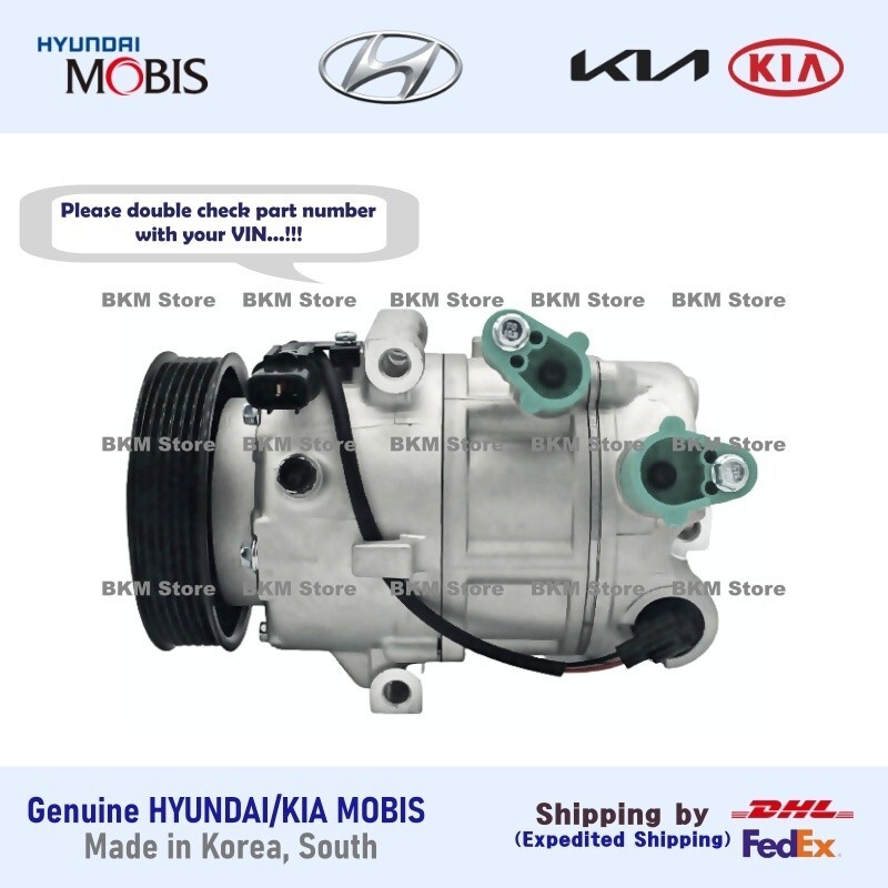 Genuine OEM Compressor ASSY for Hyundai Sonata LF 14-17 97701C1100 for ...