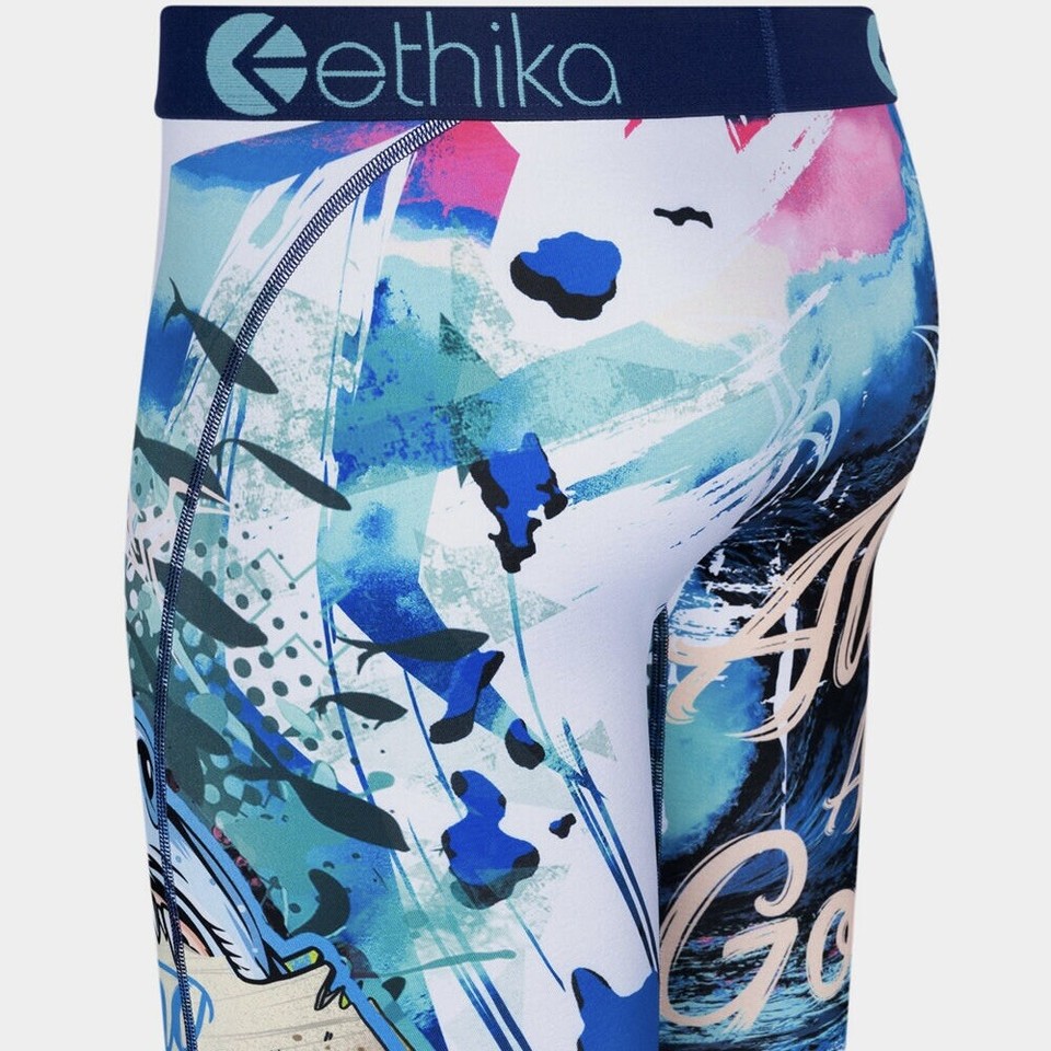ETHIKA MENS STAPLE UNDERWEAR SHARK BAIT BLUE | eBay