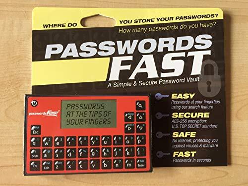 passwordsFAST Compact Offline Password Keeper (Encrypted) | eBay