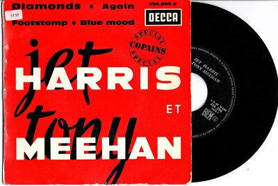 JET HARRIS & TONY MEEHAN [SHADOWS] EP DECCA " DIAMONDS " [FR] | eBay