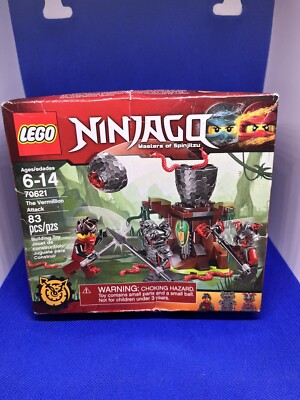 LEGO NINJAGO: The Vermillion Attack (70621) Box Wear NEW SEALED ...