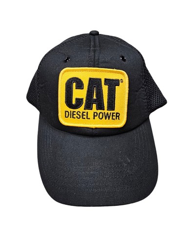 Vintage 80s Cat Caterpillar Tractor USA Made Foam Trucker Hat Snapback ...