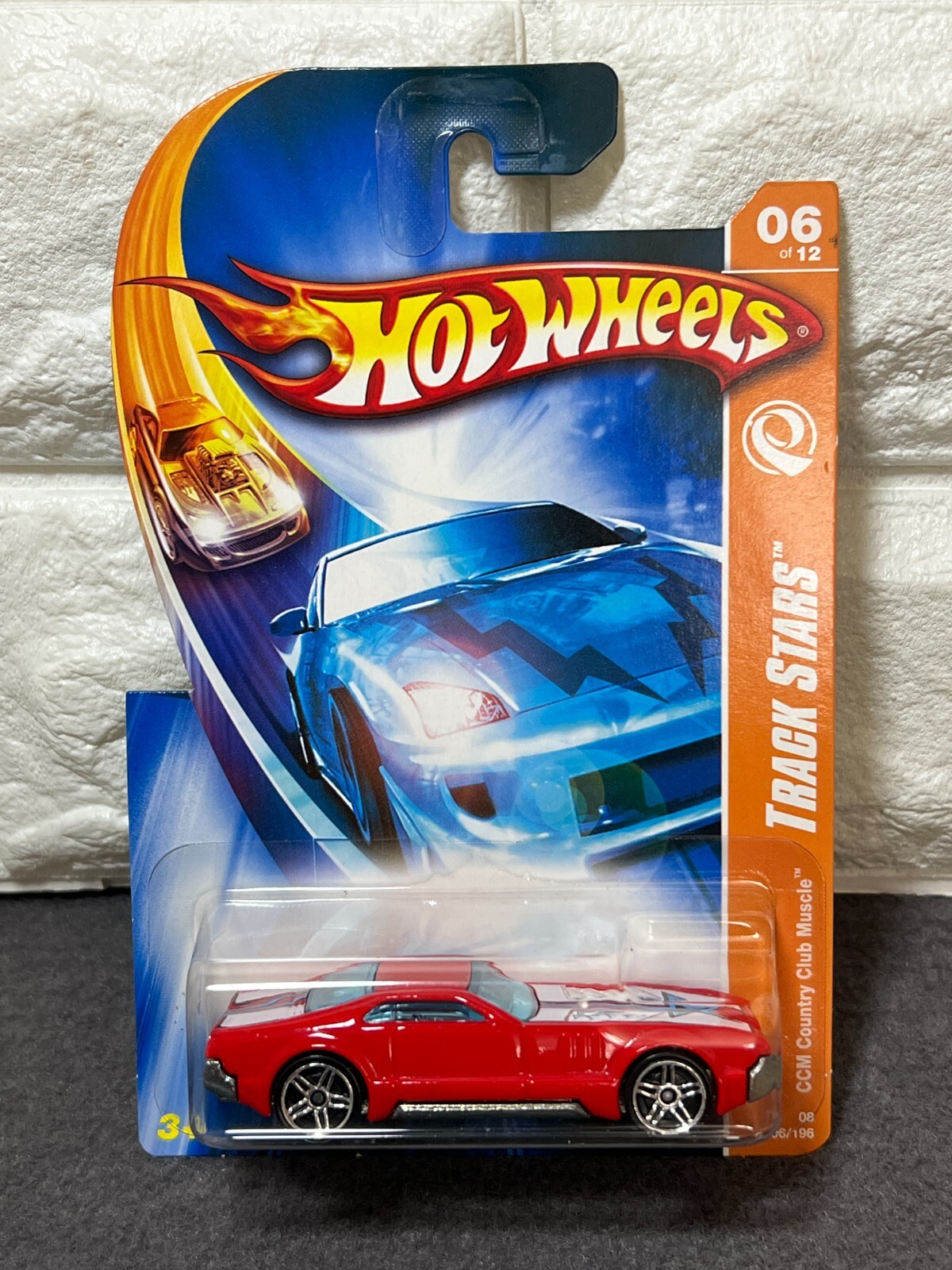 Hot Wheels Track Stars 06 of 12 CCM Country Club Muscle 106/196 Red | eBay
