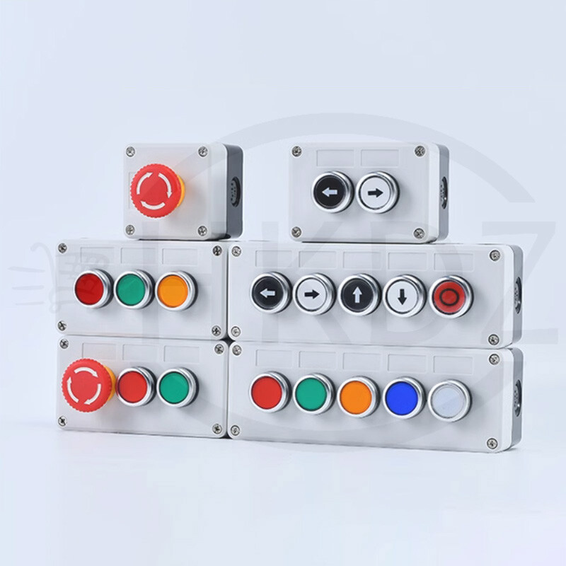 Emergency Stop Button Switch Control Box Start Stop Pushbutton Switch 1 ...