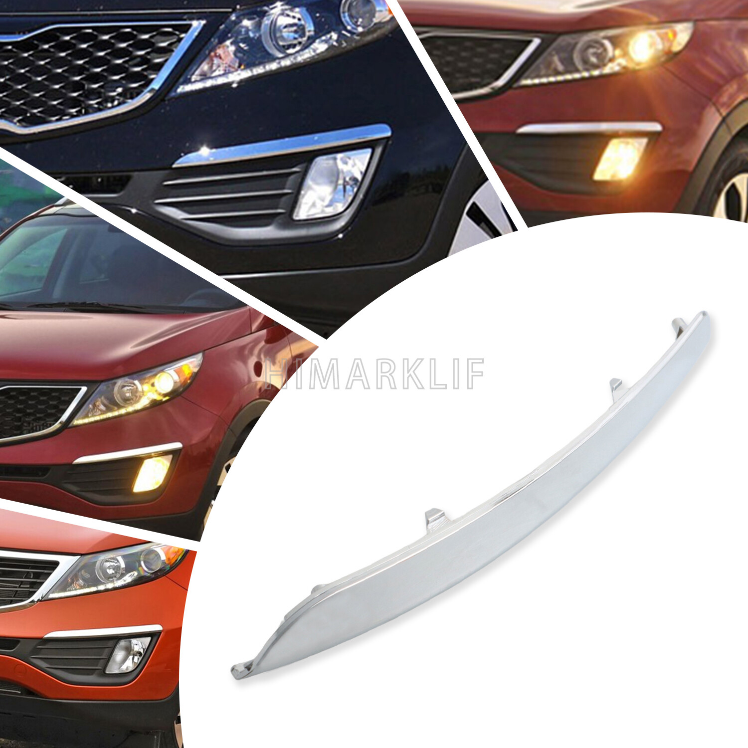 Front Bumper Trim Strip Molding Left for 2011-2016 Kia Sportage ...