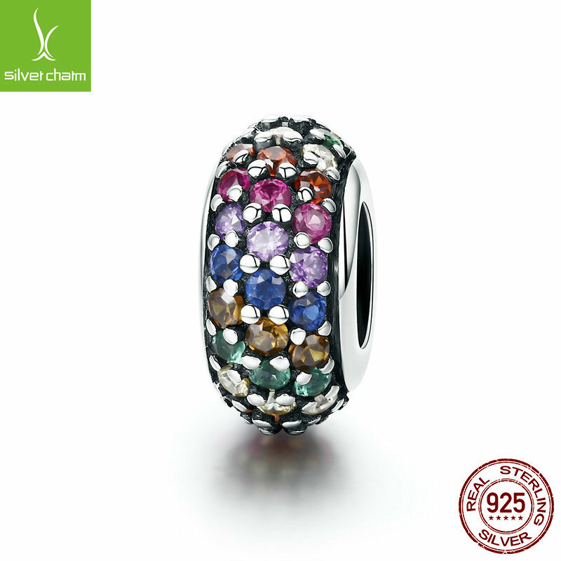 Authentic 925 Sterling Shining Elegance Clip Charms & Beads Fancy Fit ...