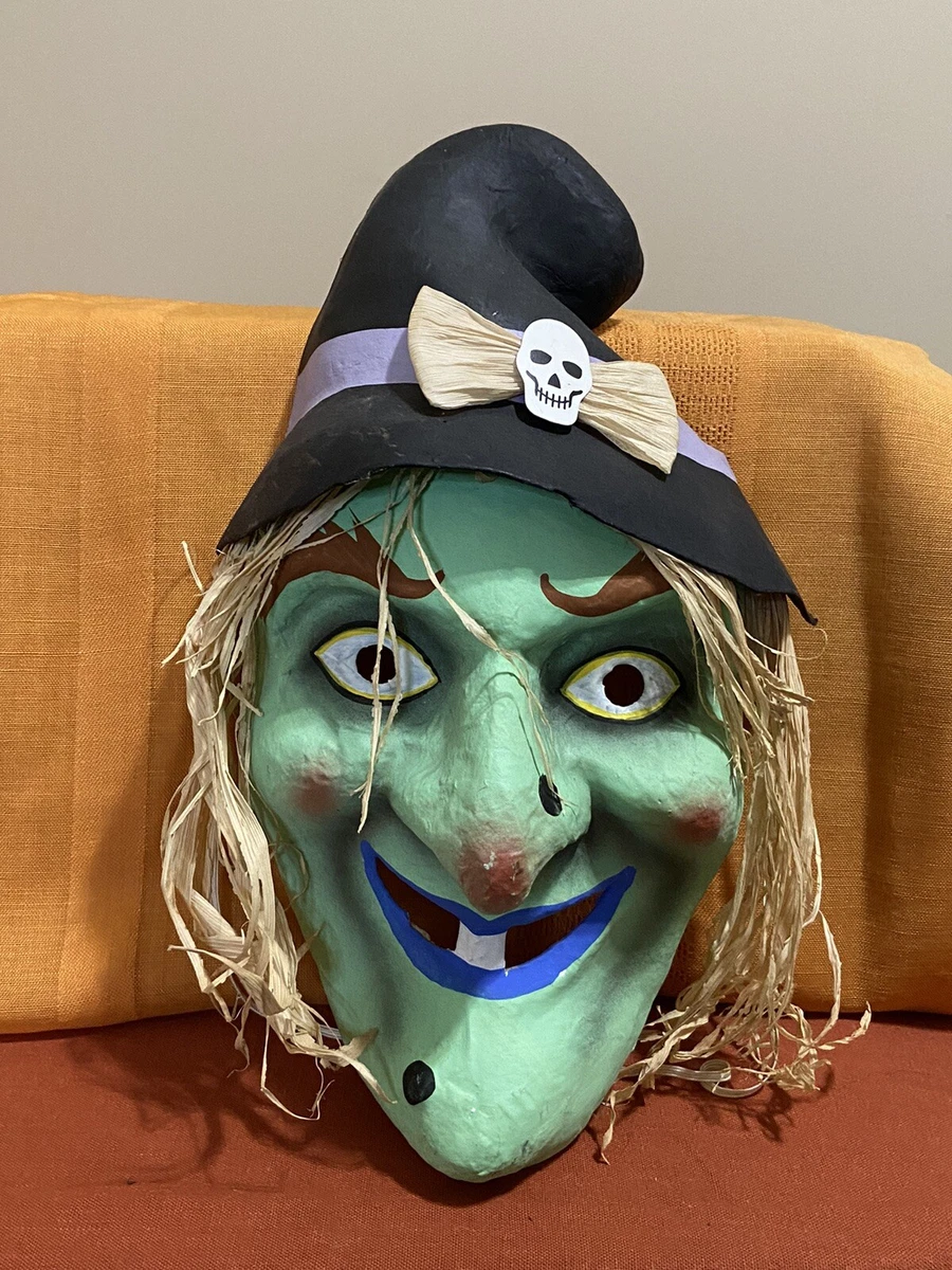 Vintage Halloween Witch Mask