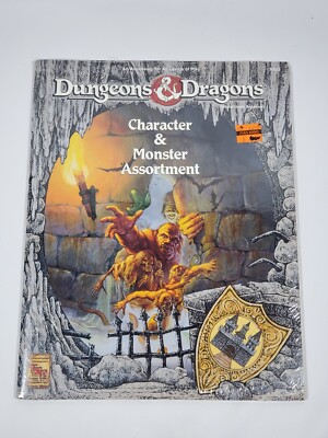 TSR 9363 Dungeons & Dragons CHARACTER & MONSTER ASSORTMENT Standups (1992) NEW | eBay